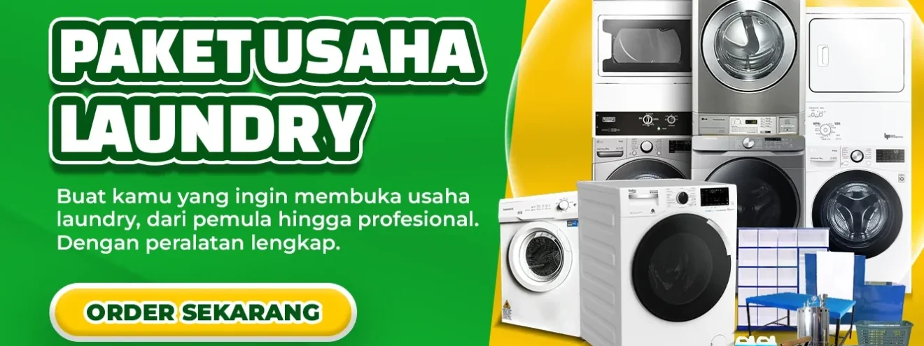 Paket Usaha Laundry Murah & Terlengkap | Bos Pengering